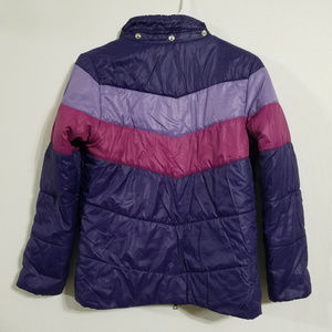 Nike | Jackets & Coats | Nike Girls Xl Pink Purple Puffer Jacket Coat ...